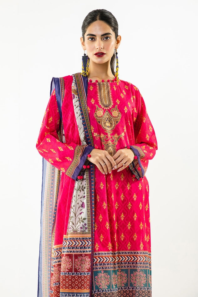 Khaadi 3pc Unstitched Printed Viscose Suit (AV22215) | Selling.pk - The ...